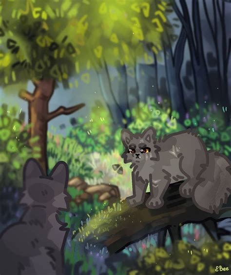 Yellowfang And Cinderpaw Gatos Guerreiros Gatos