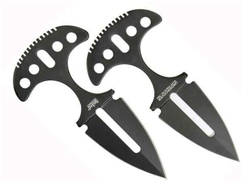 United Undercover Push Daggers Twin Push Daggers Black