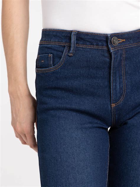 Jean Push Up Skinny Brut Femme