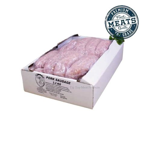 Superior Pork Sausage Tip Top Meats Online Store