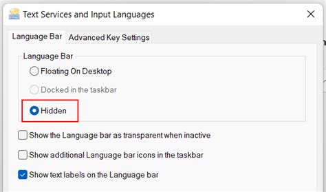 How To Hide The Language Bar In Windows 11 Step By Step