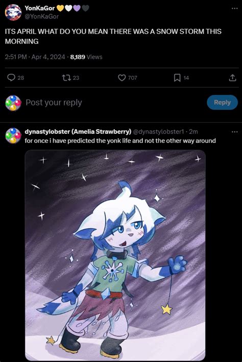 For Once I Have Predicted The Yonk Life And Not The Other Way Around