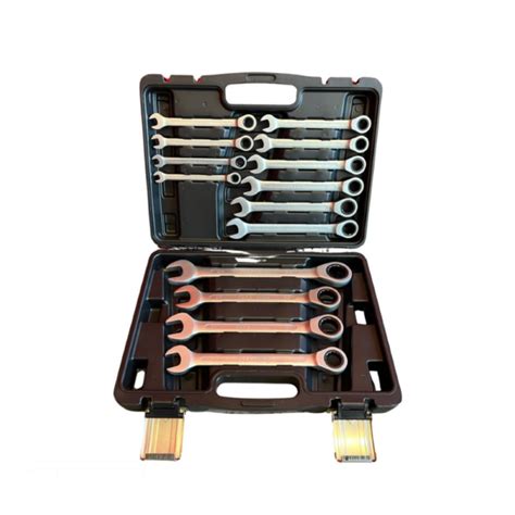 14 Piece Ratchet Spanner Set Dexter Tools