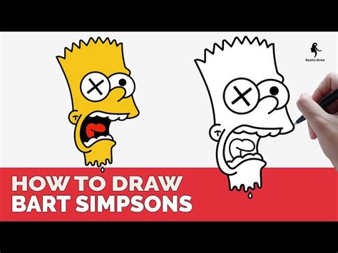 How To Draw Bart Simpson Head