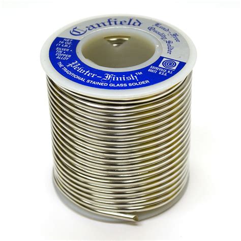 Canfield Lead Free Pewter Finish Solder 1 Lb