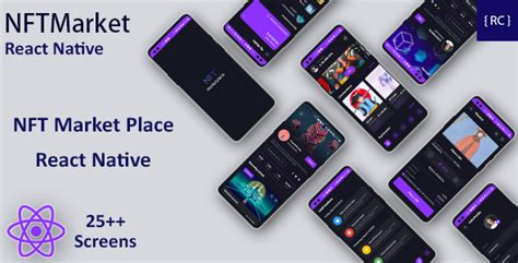 NFT Marketplace Android IOS App Template React Native NFTMarketPlace Gplcode Net