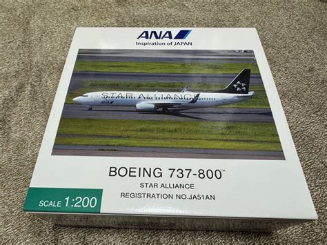 Yahooオークション Ana B737 800 1200 全日空商事