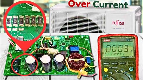 Fixing Fujitsu Mini Split A C Circuit Damaged By OverCurrent YouTube