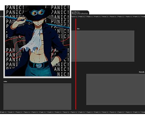 Panic Template By Rairamesh On Deviantart