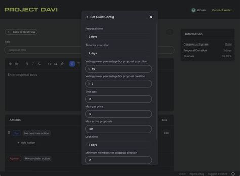 Broken Set Config Action Issue DXgovernance Davi Monorepo GitHub