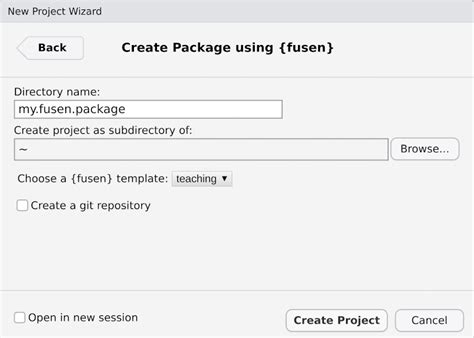 Build A Package From Rmarkdown Files • Fusen