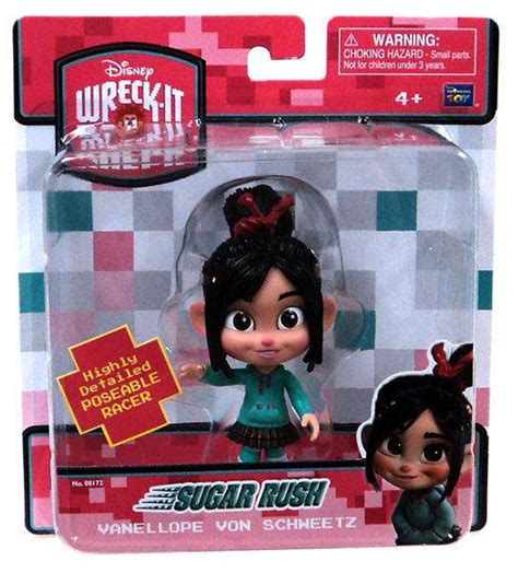 Disney Wreck It Ralph Sugar Rush Vanellope Von Schweetz 5 Figure