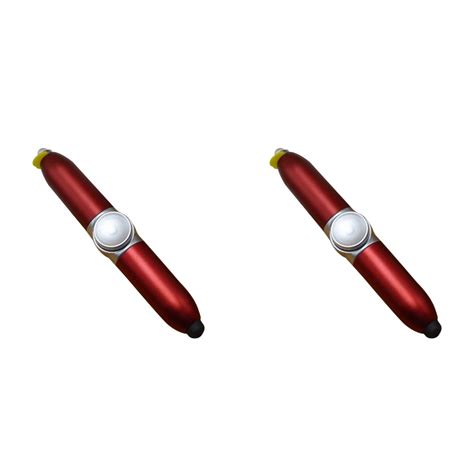 Finger Gyro Spinn Er Pen Gyroscope Decompression Light Ball Pen Shape