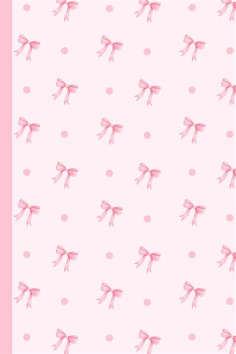 Notebook A Touch Of Hope With A Side Of Pink Bow This Adorable Pink Bow Notebook Is Perfect For