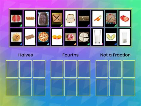 Fraction Sort Group Sort Fraction Sort Group Sort