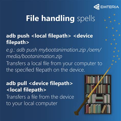Spellbinding Android Cheat Sheet