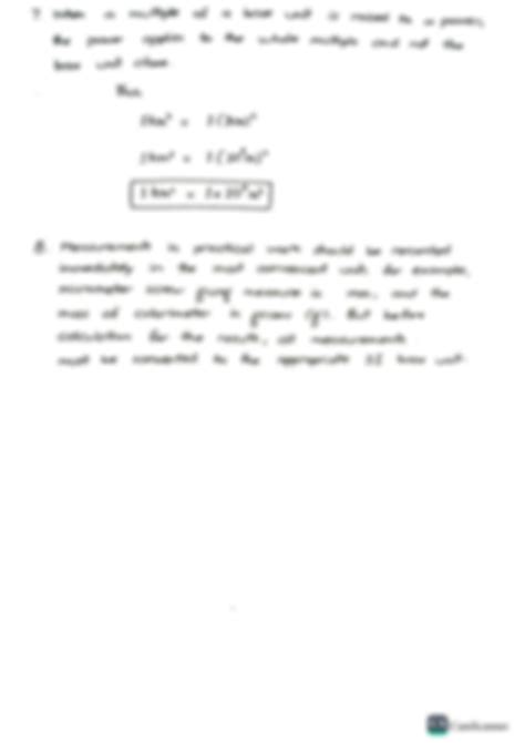 Solution Scientific Notation Prefixes Conventions For Indicating Units