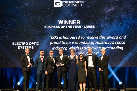 Eos Space Systems Wins Two Major Australian Space Awards Electro