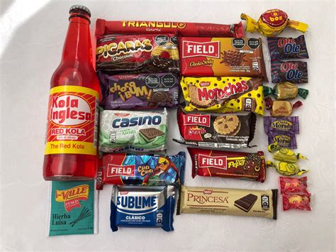 Peruvian Candy Box Assortments Cookies Chocolates Candies And Etsy