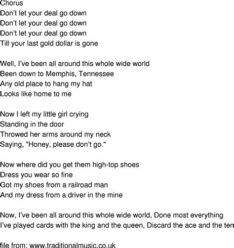 Get 36 Song Lyric Going Down