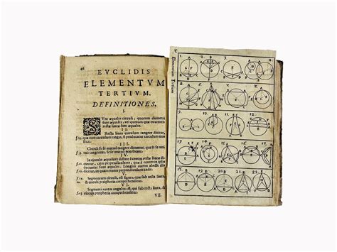 At Auction Non Euclidean Geometry Euclid Filippa Euclidis Priora Elementa Sex …