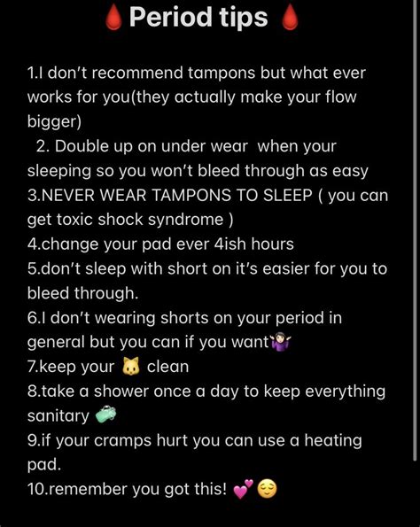 Period Tips🩸 Period Hacks Teen Life Hacks Life Hacks Every Girl