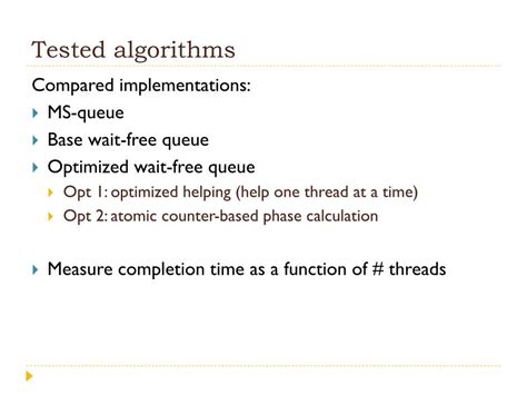 Ppt Wait Free Queues With Multiple Enqueuers And Dequeuers Powerpoint Presentation Id2286993