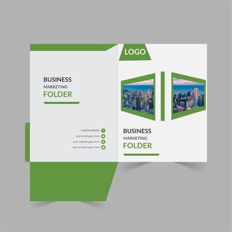 Premium Vector File Folder Design Template