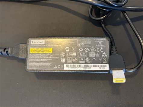 Lenovo Thinkpad W Ac Power Adapter Computers Tech Parts Accessories Chargers On Carousell