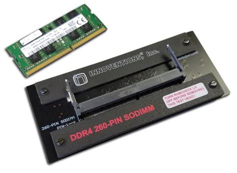 Ddr4 260 Pin Sodimm Test Head For Ramcheck Lx