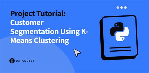 Project Tutorial Customer Segmentation Using K Means Clustering Dataquest