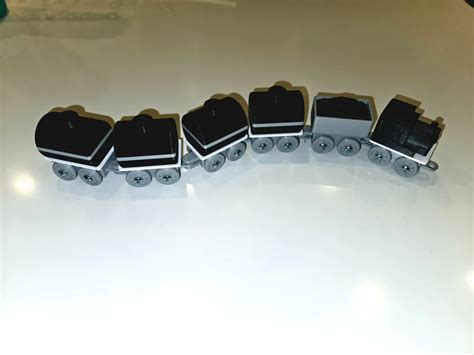 Chain Chassis Coupled Cars Tiny Train System By Sfyoungmakerworld