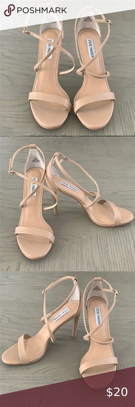 Steve Madden “feliz” Nude Heel 8 5 Steve Madden Black Heels Black