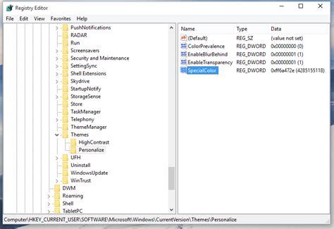 Add A Custom Color For Taskbar To Windows 10 Settings App