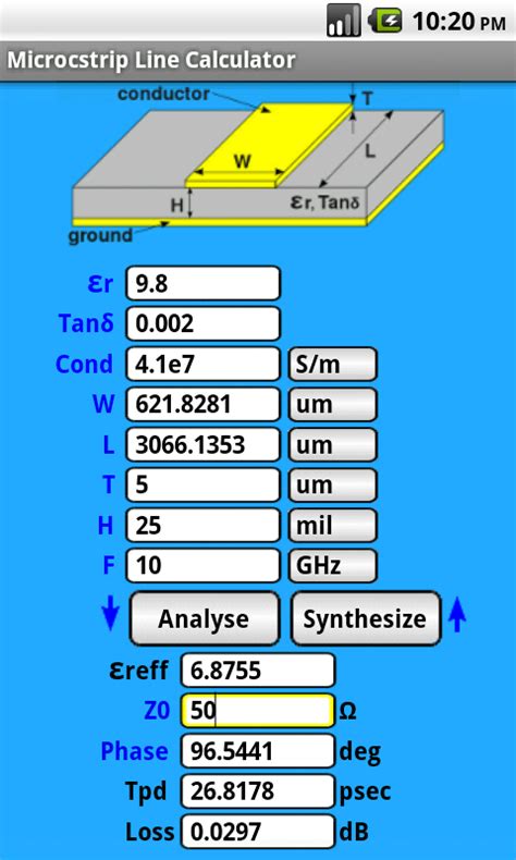 PCB Trace Calculator