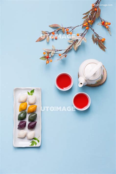 명절오브젝트 032 Pho593 유토이미지 사진 오브젝트 전통 Pho593a 대한민국 한국 명절 추석 한가위 연휴 음식 송편 떡 전통음식 한국