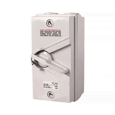 3 Phase Isolator Switch Ip66 20a Best 3 Phase Isolators