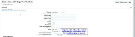 how to set values for descriptive flexfield s context and segments