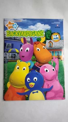 Álbum De Figurinha Backyardigans Incompleto Faltam 19 Cromos