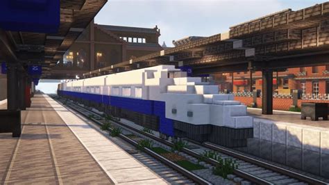 Create Mod Build Bullet Train Tutorial Minecraft Map