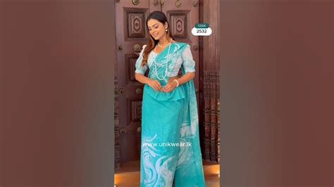 Oder Now 📩 හැඩට අඳින්න ලස්සනට ඉන්න අගනා බතික් සාරියක් ඔබට Unik Wear Batik Youtube