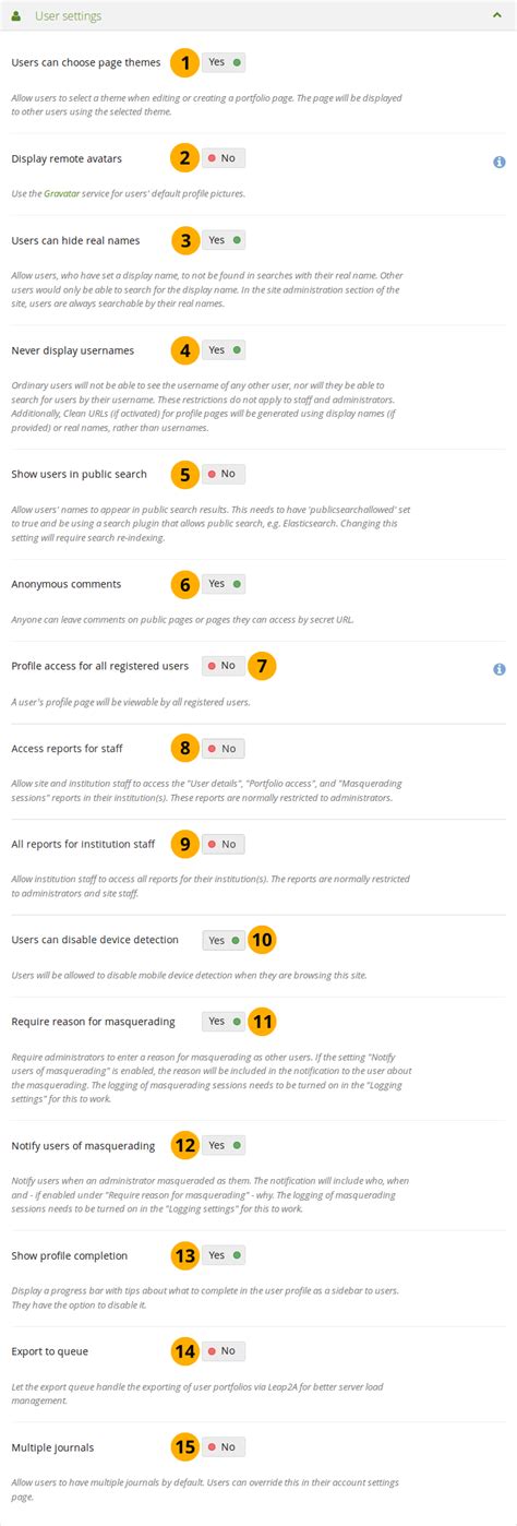 10 3 Configure Site — Mahara 18 04 Manual