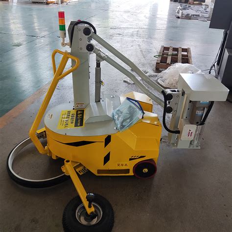 Mobile Robotic Pallet Stretch Wrapping Machine Robot Wrapping Machine Stretch Film Wrapper