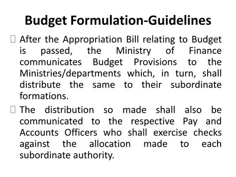 Ppt Budget Formulation Process Session Overview Powerpoint Presentation Id9422962