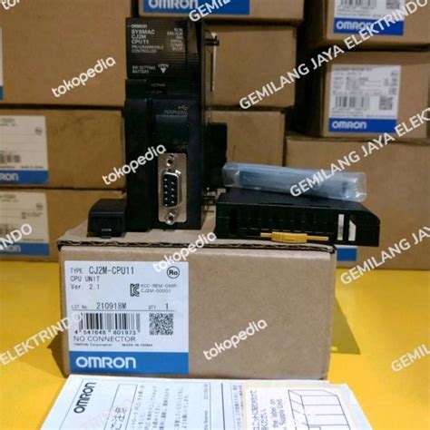 Promo OMRON CJ M CPU PLC OMRON CJ M CPU CPU UNIT OMRON ORIGINAL Multivariasi Diskon Di