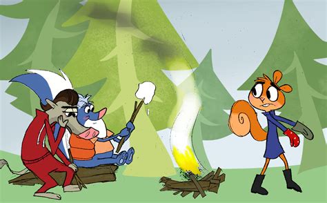 Scaredy Squirrel Afraid Of Fire By Trendystamacigian On Deviantart
