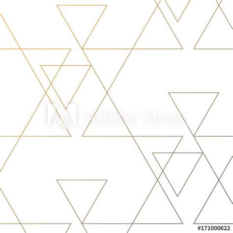 Linear Triangle Vector Pattern