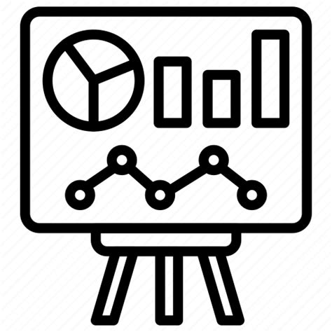 Data Presentation Display Histogram Report Icon Download On