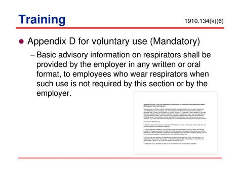 Respirator Appendix D Form At Frederick Ontiveros Blog