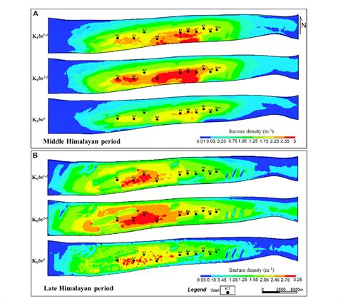 Spatial Distribution Of Fracture Development Degree In Different